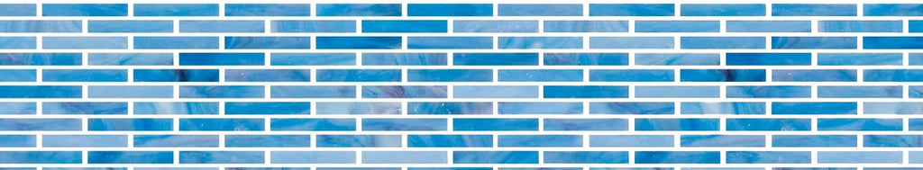 Stained Glass Tiles, Stix Stained Glass Subway Tile - Susan Jablon